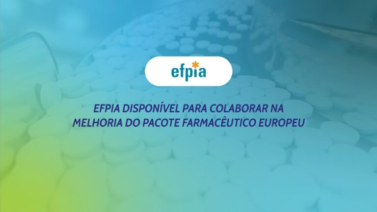 EFPIA disponível para colaborar na melhoria do pacote farmacêutico ...